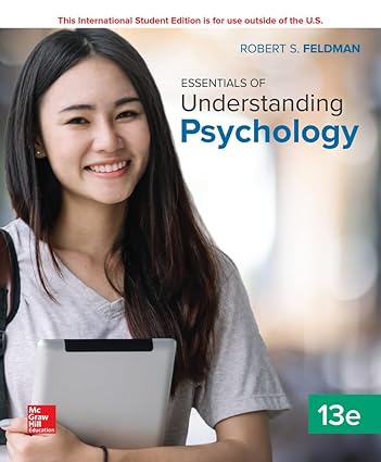 PDF | Essentials of Understanding Psychology (13th Edition) | TextbookID