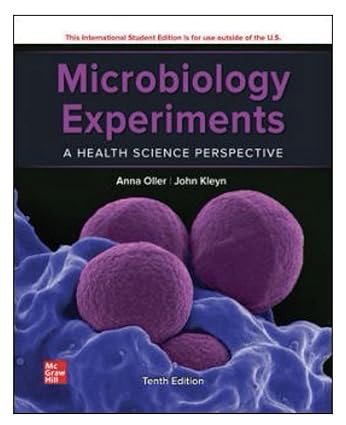 PDF | Microbiology Experiments - A Health Science Perspective (10th ...