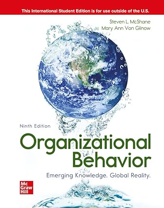 PDF | Organizational Behavior - Emerging Knowledge. Global Reality (9th ...