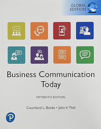 PDF | Business Communication Today (15th Edition) Global Edition ...