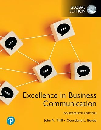 PDF | Excellence in Business Communication (14th Edition) Global ...