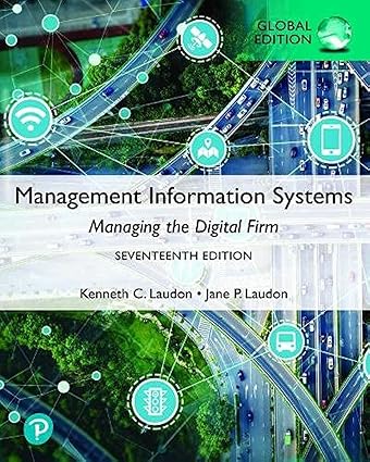 PDF | Management Information Systems - Managing the Digital Firm (17th ...