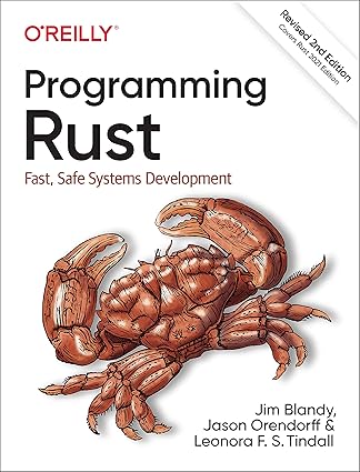 PDF | Programming Rust - Fast, Safe Systems Development (2nd Edition) | TextbookID