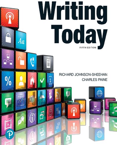 PDF | Writing Today (5th Edition) by Richard Johnson-Sheehan | TextbookID