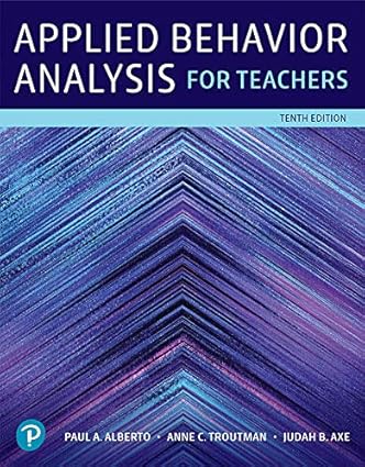PDF | Applied Behavior Analysis for Teachers (10th Edition) | TextbookID