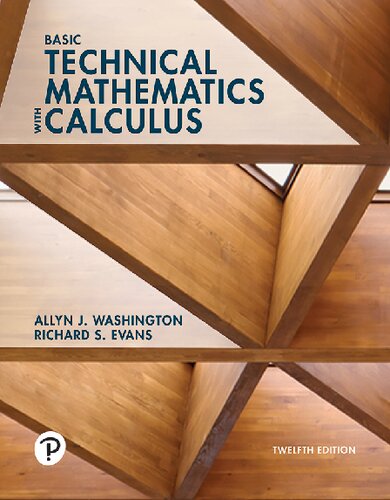 PDF | Basic Technical Mathematics with Calculus (12th Edition) by ...