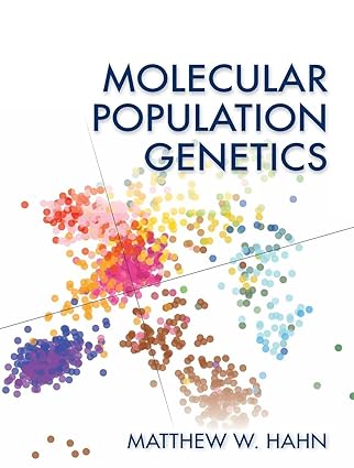 PDF | Molecular Population Genetics | TextbookID