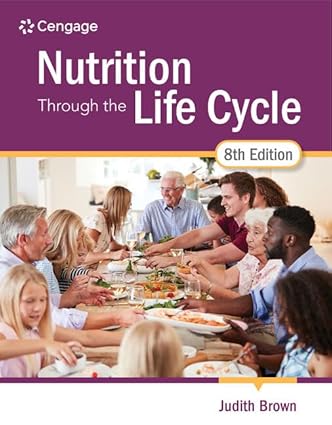PDF | Nutrition Through the Life Cycle (8th Edition) by Judith Brown ...