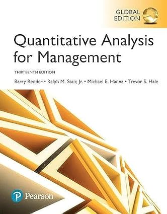 PDF | Quantitative Analysis for Management (13th Edition) Global ...