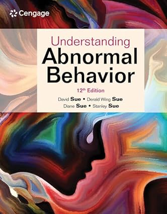 PDF | Understanding Abnormal Behavior (12th Edition) | TextbookID